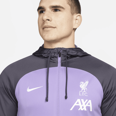 Liverpool F.C. Strike Third Men's Nike Dri-FIT Football Hooded ...