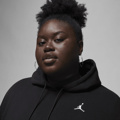 Jordan Brooklyn Fleece Women's Hoodie (Plus Size). Nike AT