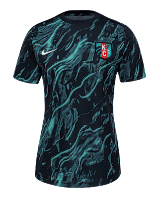 Playera de manga corta Nike de la NWSL para antes del partido para ...