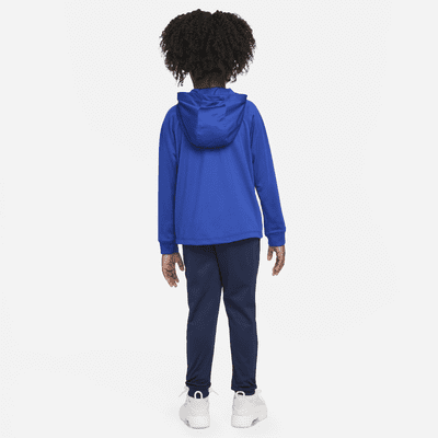 Chelsea F.C. Strike Younger Kids' Nike Dri-FIT Knit Football Tracksuit. Nike AT
