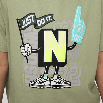 Nike Step Up Your Game Little Kids' Graphic T-Shirt. Nike.com