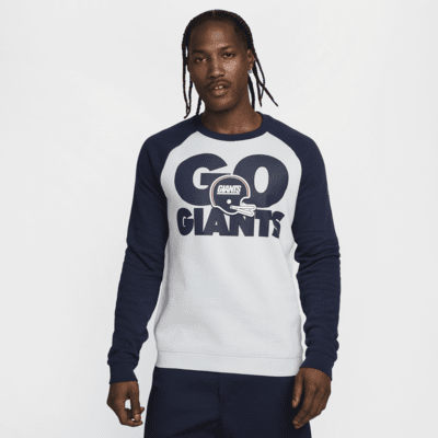 Nike Historic Raglan (NFL Giants) Men's Sweatshirt. Nike DK