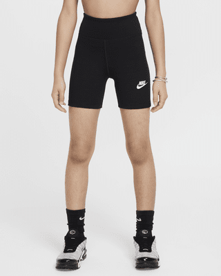 Nike Sportswear Classic Girls' High-Waisted 12.5cm (approx.) Biker ...