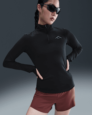Nike Trail Women's Dri-FIT 1/4-Zip Running Mid-Layer Top. Nike JP
