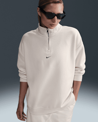 Nike Sportswear Women's Fleece 1/4-Zip Top. Nike CA