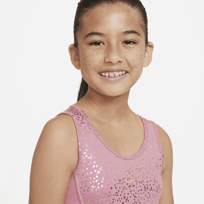 Nike Dri-FIT One Older Kids' (Girls') Crop Tank. Nike SI