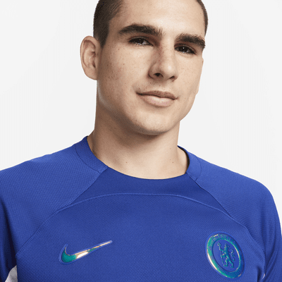 Chelsea F.C. 2023/24 Stadium Home Men's Nike Dri-FIT Football Shirt. Nike BE