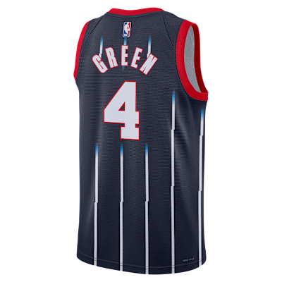 Jalen Green Houston Rockets City Edition Nike Dri-FIT NBA Swingman ...