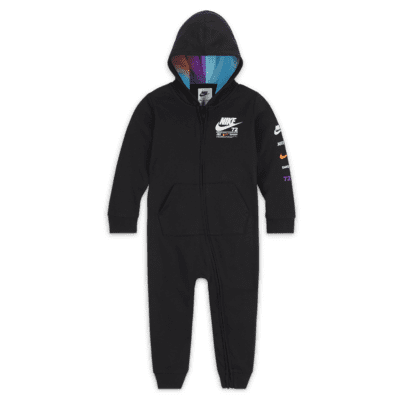 Nike Sportswear Illuminate Hooded Overalls Baby (12–⁠24M) Overalls. Nike HU