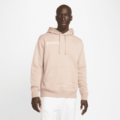 Paris Saint-Germain Club Men's Fleece Pullover Hoodie. Nike IE
