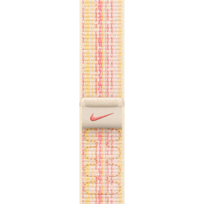 45mm Starlight/Pink Nike Sport Loop. Nike SE