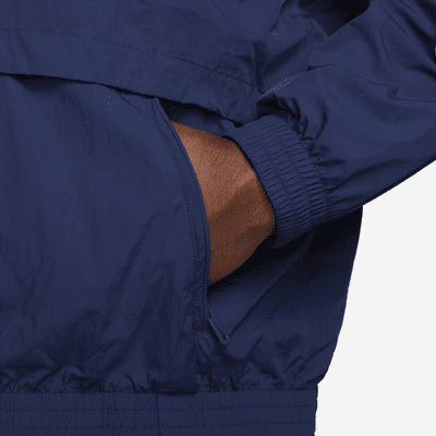 Nike Sportswear Solo Swoosh Men's Woven Track Jacket. Nike.com