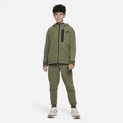 Nike Sportswear Tech Fleece Older Kids' (Boys') Winterized Full-Zip Hoodie. Nike CZ