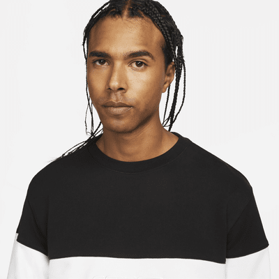 Nike Club Men's French Terry Colour-Blocked Crew. Nike NL