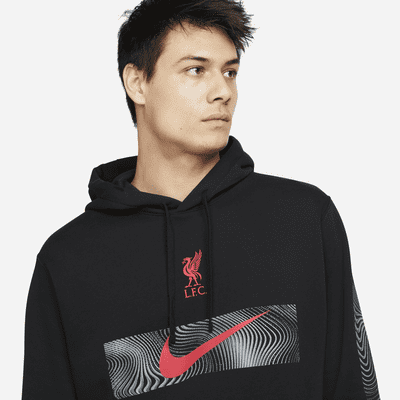 Sweat à capuche Liverpool FC Extérieur Club Fleece pour Homme. Nike LU