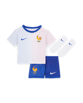 FFF 2024/25 Stadium Away Baby/Toddler Nike Football Replica 3-Piece Kit ...