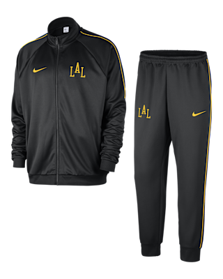Los Angeles Lakers City Edition Nike NBA Club Peak Tracksuit für Herren ...