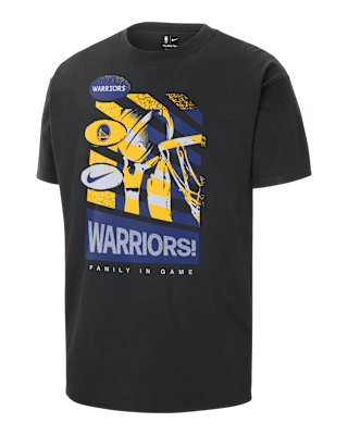 Golden State Warriors Courtside Men's Nike NBA T-Shirt. Nike UK