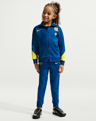 FC Barcelona Strike Fourth Younger Kids' Nike Dri-FIT Football Knit ...