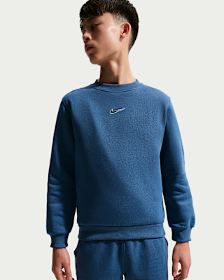 Sweat-shirt de foot à col ras-du-cou Kylian Mbappé Club Fleece pour ado ...
