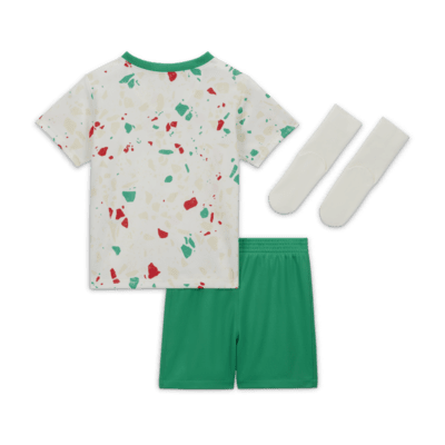 Portugal 2023 Away Baby/Toddler Nike Dri-FIT 3-Piece Kit. Nike CH