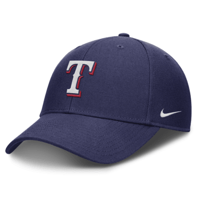 Texas Rangers Evergreen Club Men's Nike Dri-FIT MLB Adjustable Hat ...
