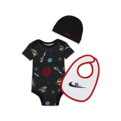 Nike 'Reach for the Stars' Driedelige rompertjesset voor baby's. Nike NL