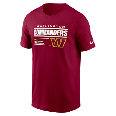 Washington Commanders Division Essential Men's Nike NFL T-Shirt. Nike.com