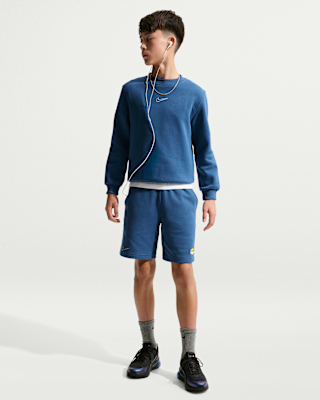 Short de foot Kylian Mbappé Club Fleece pour ado. Nike FR