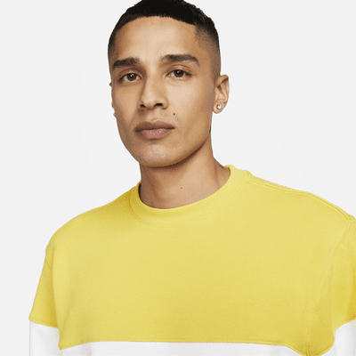 Nike Club Men's French Terry Colour-Blocked Crew. Nike NL