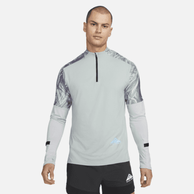 Nike Dri-FIT Men's 1/2-Zip Trail Running Top. Nike IE