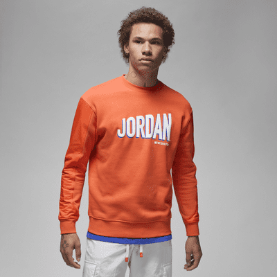 Jordan Flight MVP Men's Graphic Fleece Crew-Neck Sweatshirt. Nike SA