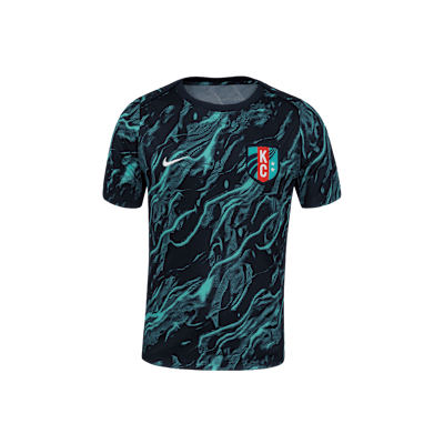 Playera de manga corta Nike de la NWSL para antes del partido para ...