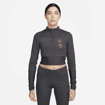 Nike Sportswear Women's Ribbed Long-Sleeve Sports Utility Top. Nike IE