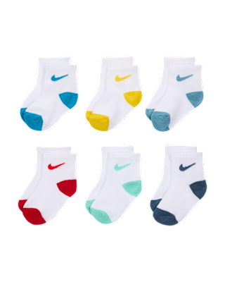 Nike Baby Ankle Socks (6 Pairs). Nike FI