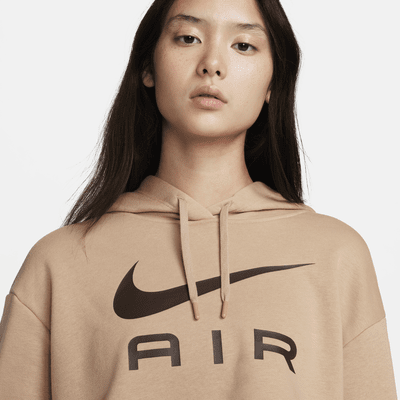 Nike Sportswear Air Women's Oversized Fleece Pullover Hoodie. Nike ID