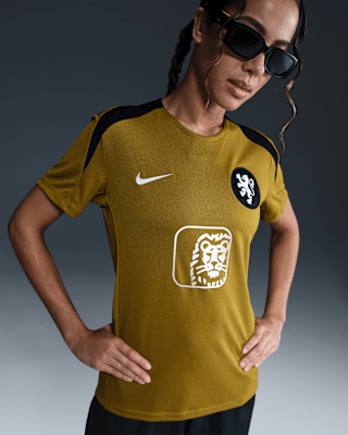 Netherlands Strike Women's Nike Dri-FIT Football Short-Sleeve Top. Nike BG