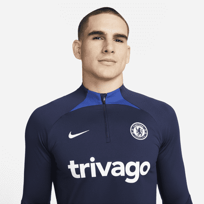 Chelsea F.C. Strike Men's Nike Dri-FIT Football Drill Top. Nike IE