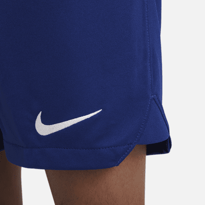 F.C. Barcelona 2023/24 Stadium Home Older Kids' Nike Dri-FIT Football Shorts. Nike DK
