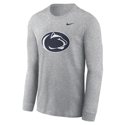 Penn State Nittany Lions Primary Logo Men's Nike College Long-Sleeve T ...