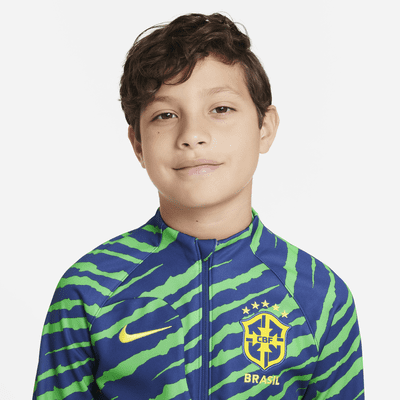 Brazil Academy Pro Older Kids' Nike Football Jacket. Nike RO