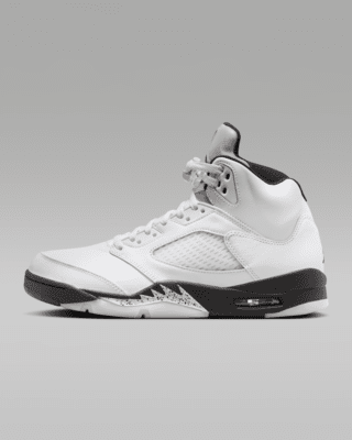 Air Jordan 5 Retro 'White and Black' Men's Shoes. Nike AU