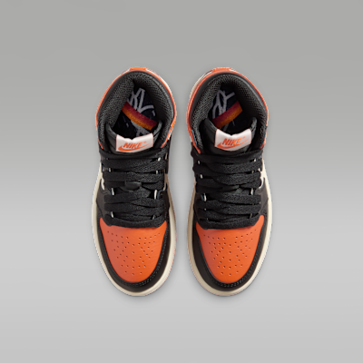 Jordan 1 Retro High OG 'Shattered Backboard' Younger Kids' Shoes. Nike MY