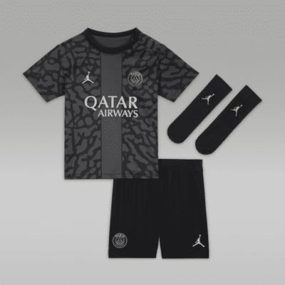 Paris Saint-Germain 2023/24 Third Baby/Toddler Nike Football 3-Piece Kit. Nike PT