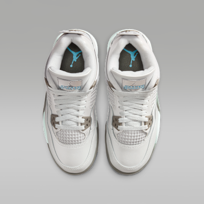 Air Jordan 4 Retro 'Blue Chill' Big Kids' Shoes. Nike MY