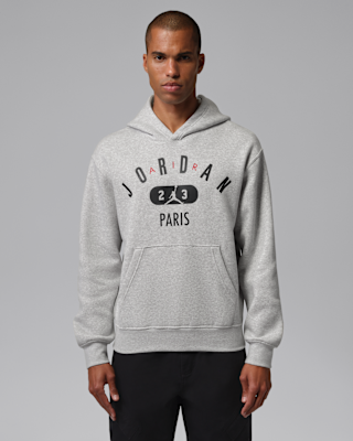 Jordan Men's Paris Fleece Pullover Hoodie. Nike CA