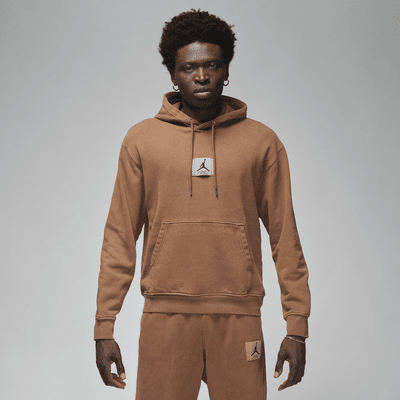 Jordan Essentials Men's Statement Fleece Washed Pullover Hoodie. Nike UK