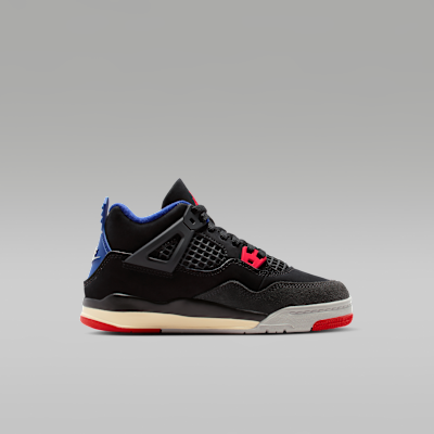 Jordan 4 Retro 'Rare Air' Younger Kids' Shoes. Nike SG