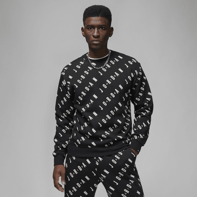 Jordan Essentials Men's Graphic Fleece Crew-neck Sweatshirt. Nike NL