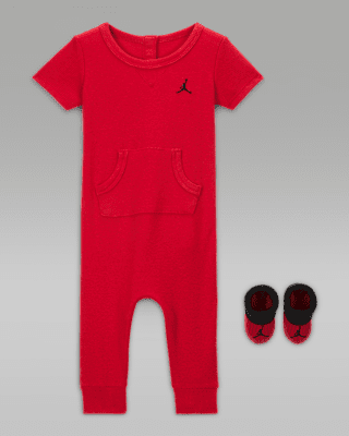 Jordan Baby Essential 2-Piece Short-Sleeve Overall Set. Nike NL